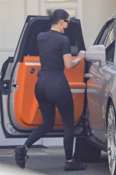 Kim Kardashian In Leggings Hot Celebs Home