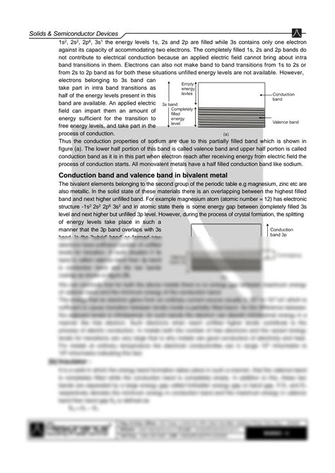 Solution Solids And Semiconductor Devices Theory Studypool