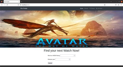 Flix Finder создание приложения для рекомендаций фильмов с помощью