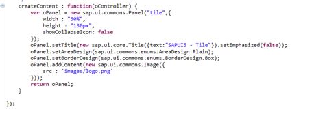 How To Make A Sapui5 Panel Looks Like A Tile Sap Community