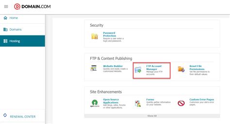 FTP How To Change An FTP User Password
