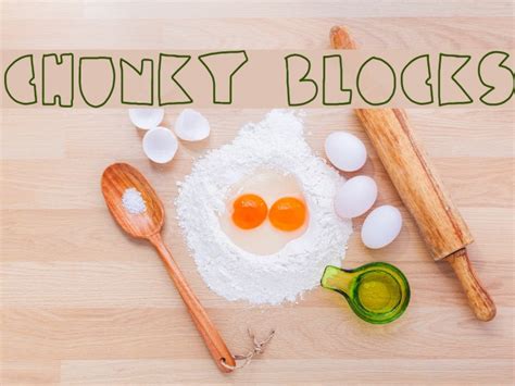 Chunky Blocks Font