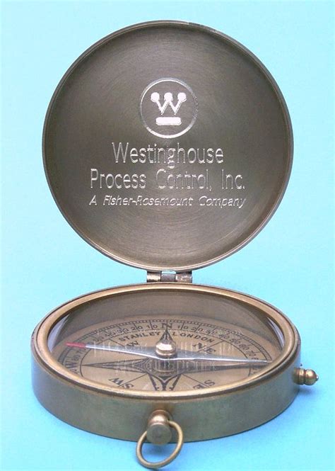 Solid Brass Large Pocket Compasses Can Be Custom Engraved Great