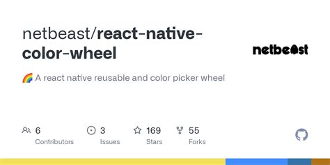 GitHub Netbeast React Native Color Wheel Rainbow A React Native Reusable And Color Picker Wheel