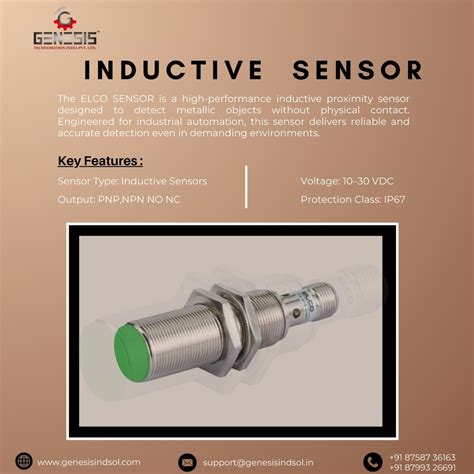 Inductive Proximity Sensor At 649 00 Inr In Ahmedabad Gujarat Genesis Technomation India