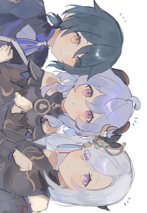 Ganyu Shenhe Xingqiu Ganyu Shenhe And More Genshin Impact Drawn By Aroha Danbooru