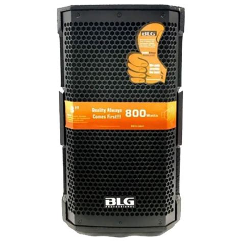 Caixa De Som Ativa Blg Bw14 08A1 8 Pol 800Watts Bivolt Preto | Submarino