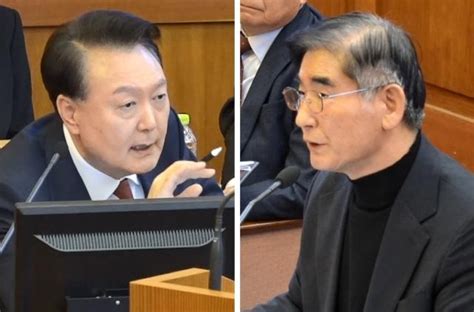 오늘의 1면 사진 尹·金 46일 만에 법정 대면
