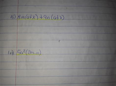 Ayuda Me Matemática Porfavor Necesito De Su Ayuda Porfavor Factor Común Polinomio Brainly Lat