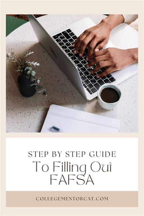 A Step By Step Guide To Filling Out Fafsa College Mentor Cat
