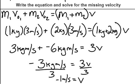Multiple Representations For Momentum Conservation Physics Teacher Momma