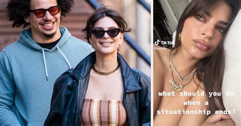 Emily Ratajkowski Hints At Eric André Split On Tiktok
