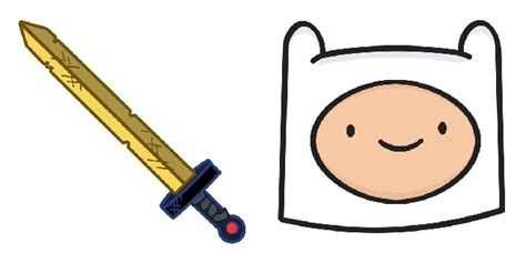 Adventure Time Sword And Finn Cursor Windows Cursors Sweezy