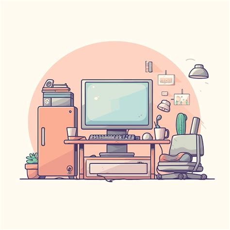 Premium Vector Computer Art Design