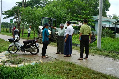 ဘိုကလေးမြို့နယ်တွင် ကျောင်းပတ်ဝန်းကျင် ရေစီးရေလာ ကောင်းမွန်ရေးလုပ်ငန်းမ