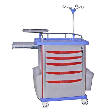 Hospital Cart Emergency Trolley Medical Crash Cart Hospital Clinic