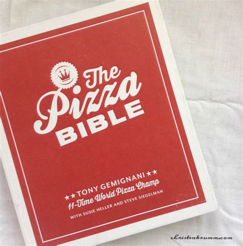 In Review The Pizza Bible Christen E Krumm