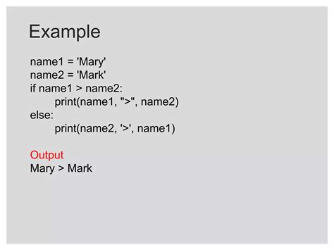 Decision Structures And Boolean Logic Ppt Programming Languages Computing
