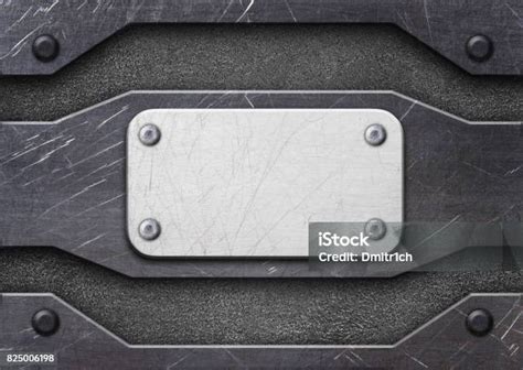 강철 프레임 리벳 3d 일러스트와 배경 오래 된 금속판 0명에 대한 스톡 사진 및 기타 이미지 0명 강철 공란 Istock