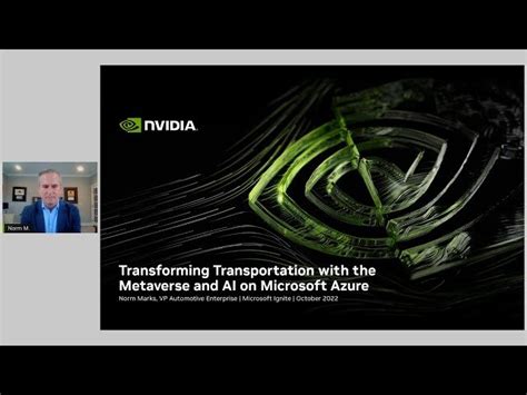 Microsoft Ignite Talk Transforming Transportation With The Metaverse