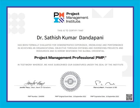 Dr Sathish Kumar Pt Pmp® Pmi Acp® Cspo® Csm® Safe® 5 Sa Popm