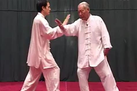 八卦掌名家孙志君先生讲解程派八卦掌的推手练习