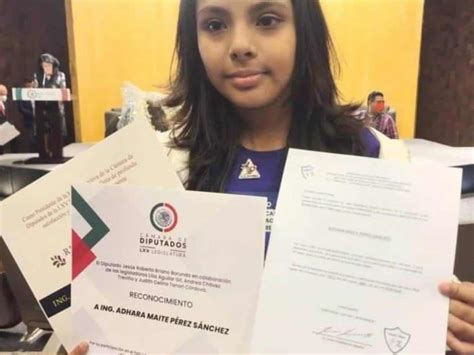 Orgullo Mexicano Con Solo 10 Años Fue Nombrada La Niña Más Inteligente