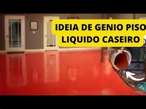 FAÇA VOCE MESMO PISO LIQUIDO PIGMENTADO AUTONIVELANTE RENOVE SEU PISO SEM QUEBRA NADA FACIL