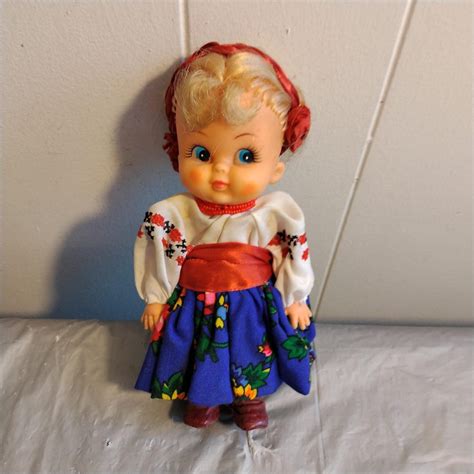 Vintage 7 Ukranian Doll Etsy