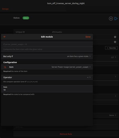 Hitting The Play Button In The Webui Executes The Rule Though The If