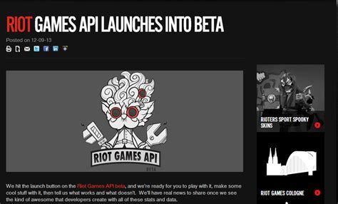 Nerfplzlol Riot Launches Official League Of Legends Api Nerfplzlol