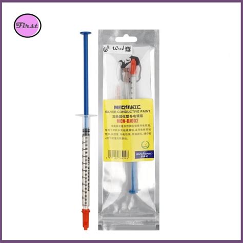기계식 Mcn Dj002 은 전도성 페인트 페이스트 와이어 접착제 전기 전도성 접착제 페이스트 접착제 페인트 Pcb 수리 용접 및 납땜 용품