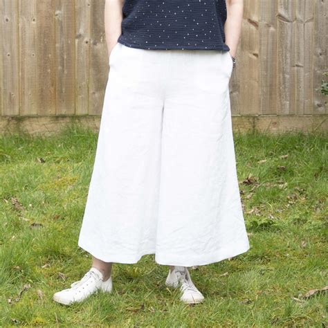 Fern Culottes Sewing Pattern Bobbins And Buttons Fabric Shop Leicester