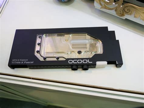 Computex New GPU Blocks Custom PSU Cables And More At The Alphacool Booth KitGuru