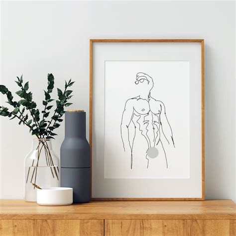 Male Nude Art Etsy