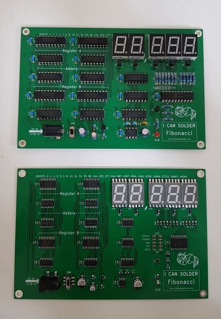 I Can Solder Fibonacci Counter By Sleepy Pony Labs