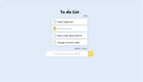 Project Vanilla Js Todo 리스트 만들기 — 반짝이는 시냅스