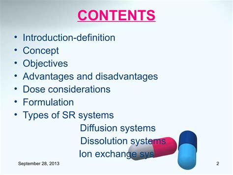 Sustained Release Dosage Forms Sr PPT