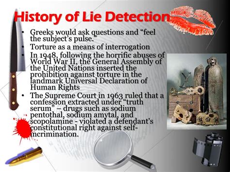 Ppt Lie Detection Powerpoint Presentation Free Download Id2709660