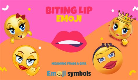 Biting Lip Emoji 🫦 Meaning From A Girl