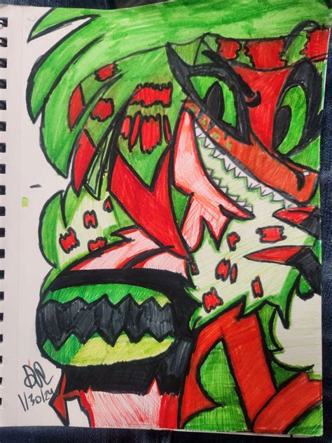 Missi Zilla Drawing By Belzybub On Deviantart