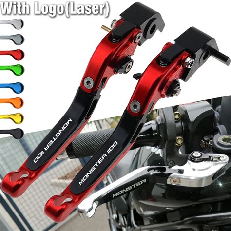 Palancas De Embrague De Freno Para Motocicleta Extensibles Y Plegables