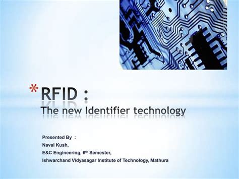 Rfid Work Without Video Ppt
