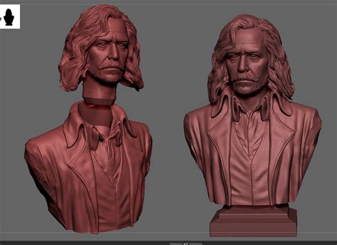👤 Sirius Black Bust・ Stl File For ・cults