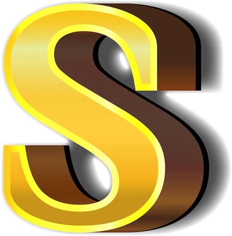 Premium Photo Shiny Gold Alphabet Letters