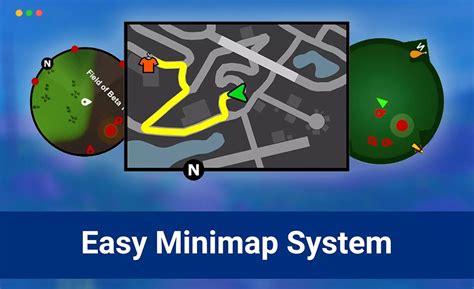 unity插件 游戏导航地图系统 easy minimap system mt cgalpha