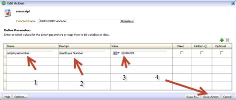 Diksha Sea Obiee 11g Javascript Integration Using Action Framework