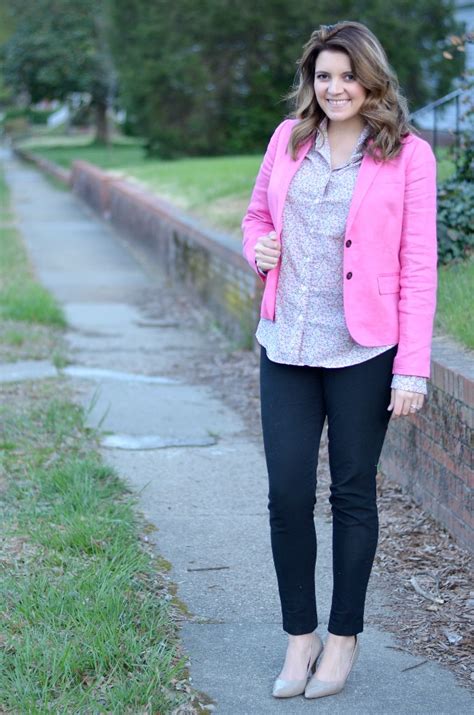 How Wear Pink Blazer Work By Lauren M