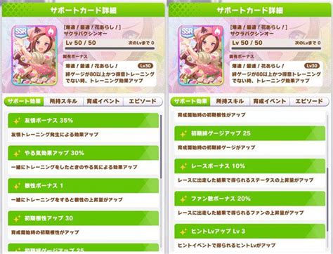 【根性】今でもサクラバクシンオー（ssr）は引くべき性能：評価まとめ【ウマ娘】 おろぶろぐ