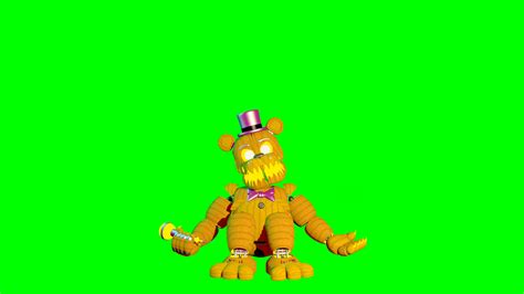 Sfmfnaf Pumpkin Fredbear Full Body By Estevamgamer On Deviantart